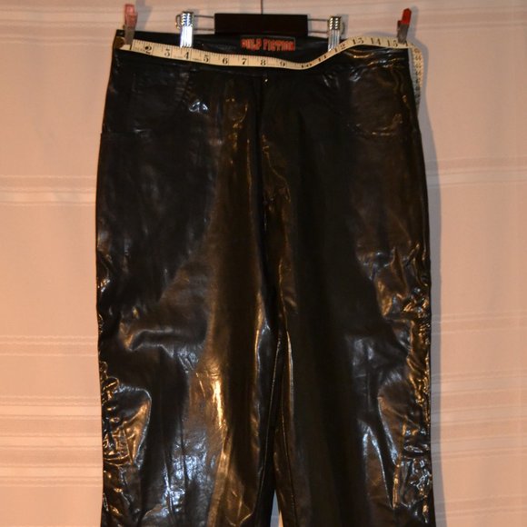 Pulp fiction | Pants | Pulp Fiction Black Vinyl Pants 3233 | Poshmark